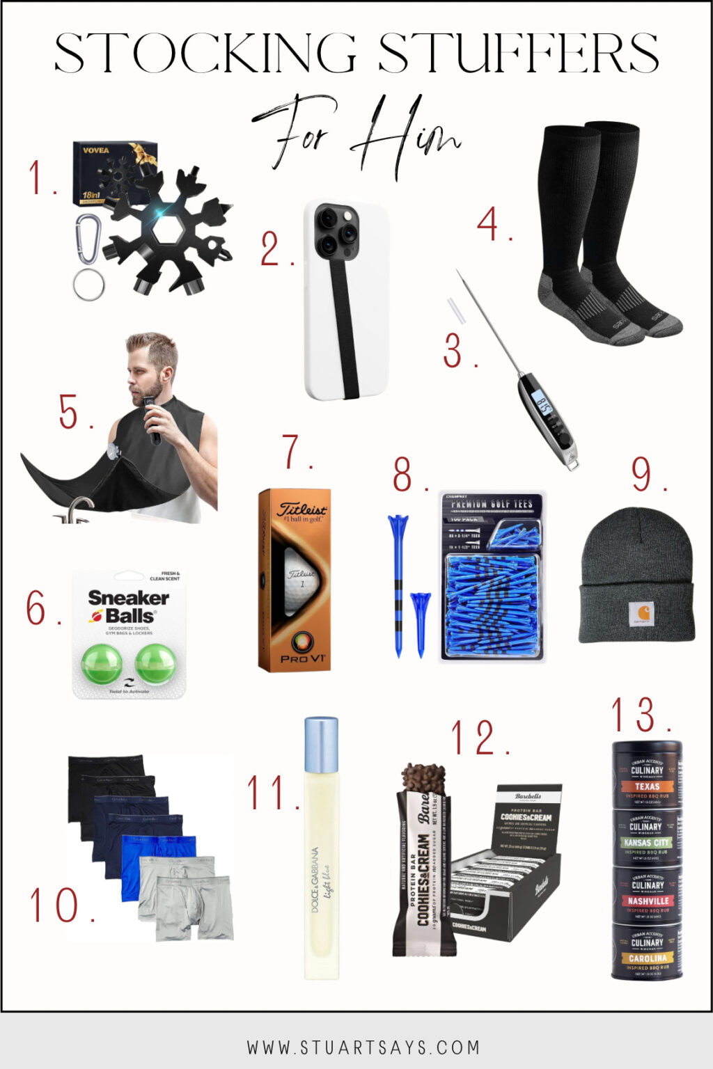 13 Stocking Stuffer Ideas For Him